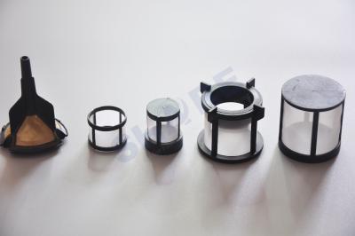 China Synthetic resin molded screens and filters for different liquid filtration and dust collection for sale