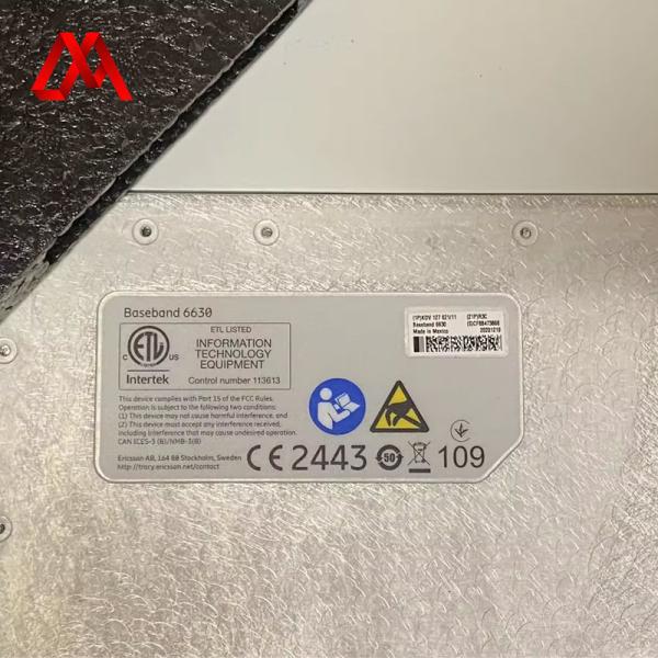 Quality BBU ERICSSON Baseband 6630 Orginal KDU 137 848/11 KDV 127 621/11 BKV 106 217/1 for sale