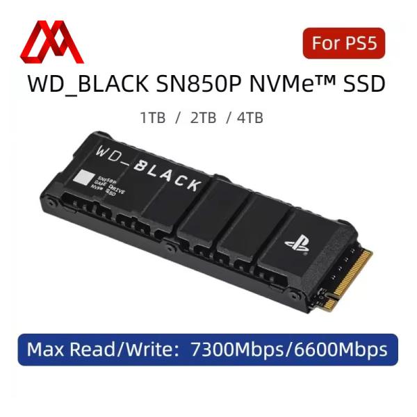 Quality WD SONYSN850P SSD Playstation 5 Storage Expansion Western Digital External Hard Drive SN850P-1T/2T/4T for sale