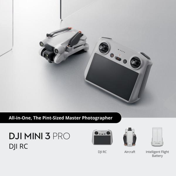 Quality Intelligent DJI User Friendly Drones Mini 3 Pro 4K HDR Video Tri-Directional for sale