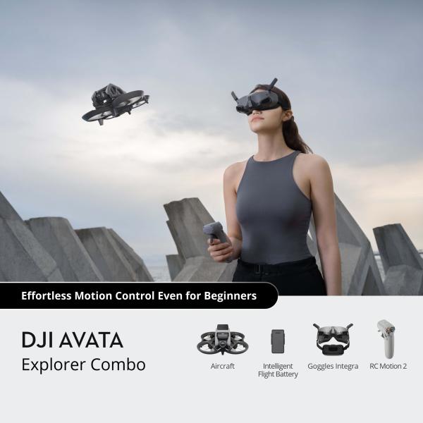 Quality Lightweight Portable DJI Avata Explorer FPV Drone Dual 1080p Micro OLED Screens for sale