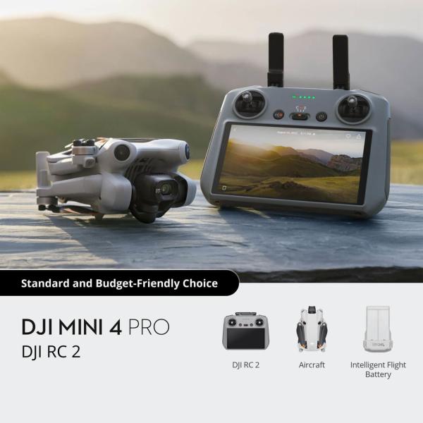 Quality FHD Dji Mini 4 Pro Drone Omnidirectional Obstacle Sensing 249g for sale