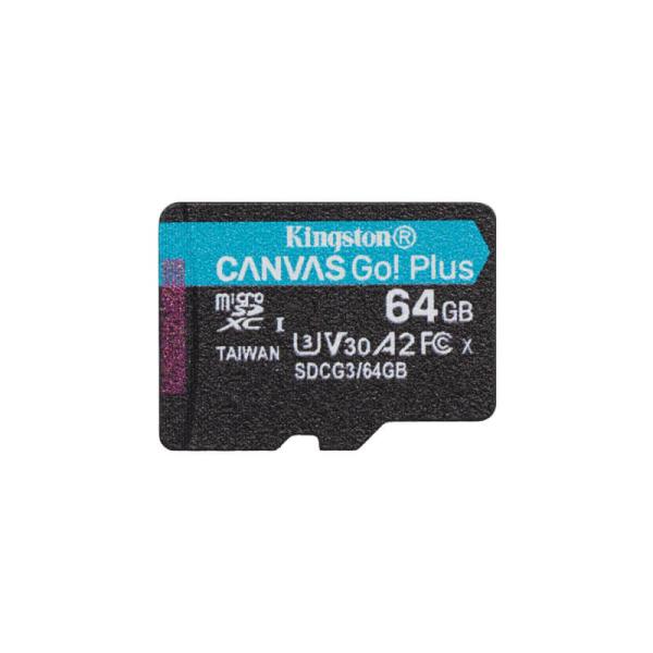 Quality Kingston Canvas Go! Plus microSD Card 64GB for sale