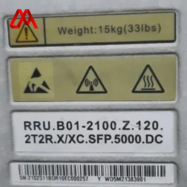 Quality HUAWEI RRU 3839 2100 WD5M21383900 Wireless Base Station Equipment for sale