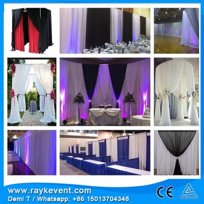 China Party decorations eventswedding decoration event crystal candelabra pipe&drape for sale
