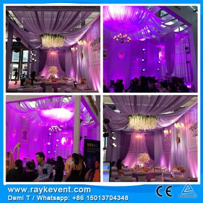 China Party decorations events wedding decoration event crystal candelabra pipe&drape for sale