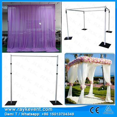 China Singapore Cheap Pipe drape trade show displays pipe drapes kits adjustable for sale