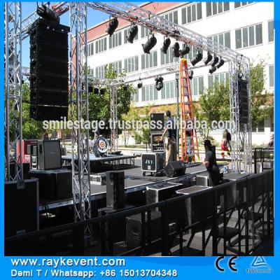 China Singapore factory Simple fast to Assemble  portable stage and catwalk stage folding stage for sale