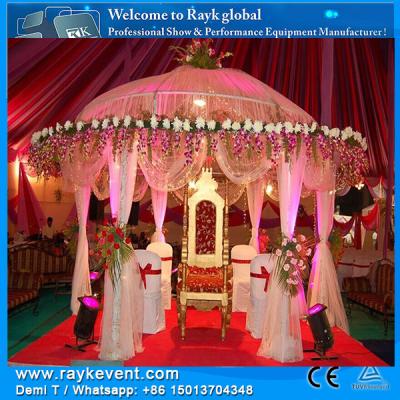 China Latest wedding decor pipe and drape backdrop round chiffon drape for wedding decoration wedding supplies for sale