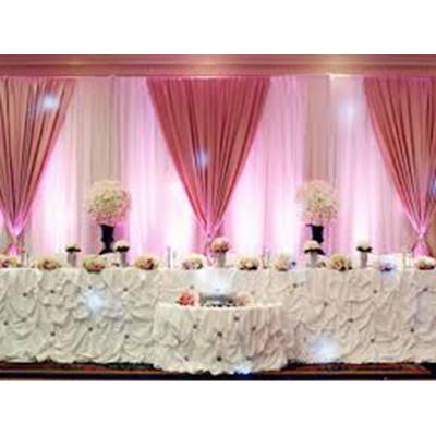 China TDS814 aluminum backdrop stand pipe drape stage wall drapes for party decoration aluminum pipe drape for sale
