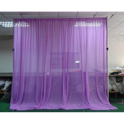 China TDS815 Adjustable backdrop poles wedding decoration cheap pipe drape system for sale