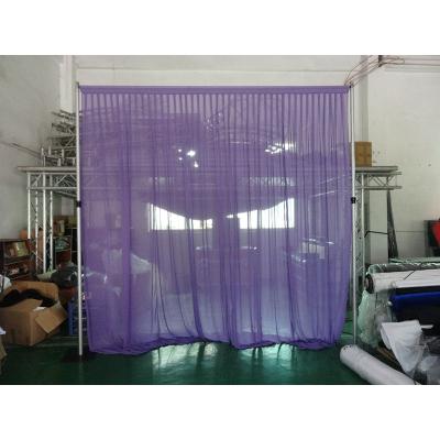 China Latest wedding decoration booth canopy 8 to 10 feet pipe and drape system for sale