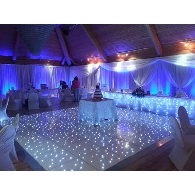 China 60x120cm LED starlit led dance floor plastic dance floor attractive touch led dance floor for sale