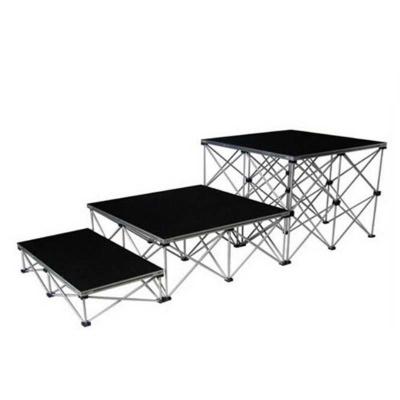 China China professional supplier 1mx1m module portable wedding stages portable stage speaker available height for sale