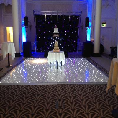 China RGB/LED 60x120cm cheap portable wooden dance floor used dance floor for sale for sale