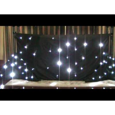 China Backdrop bead curtain portable stage curtains outdoor wall light stage background decoration for sale