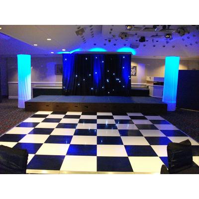 China USD10-12 LED light starry sky lighting wedding backdrop warm white led fairy lights led Star Cloth star curtain for sale