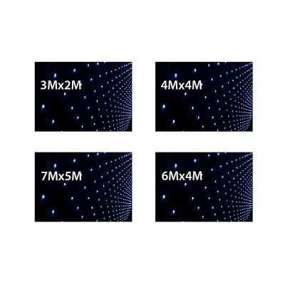China Customized Decorative running led lights for christmas led light black curtain wall light stage background decoration for sale