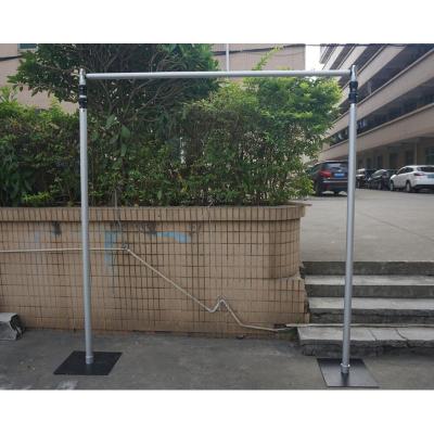 China Adjustable upright pipe and drape wedding backdrop pipe and drape wedding backdrop for sale