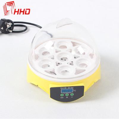 China New design small 7 eggs incubator CE approved automatic professional chicken egg hatcheries for sale