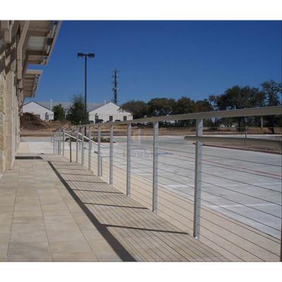 China S.S 304/316 round handrail stainless steel cable railing for sale