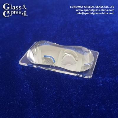China Optical Pyrex Borosilicate Glass Lens For Led Lighting Fixtures for sale