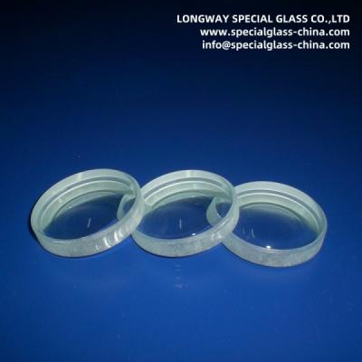 China Polished Optical Glass Convex Concave Lenses For Optometry Flipper for sale