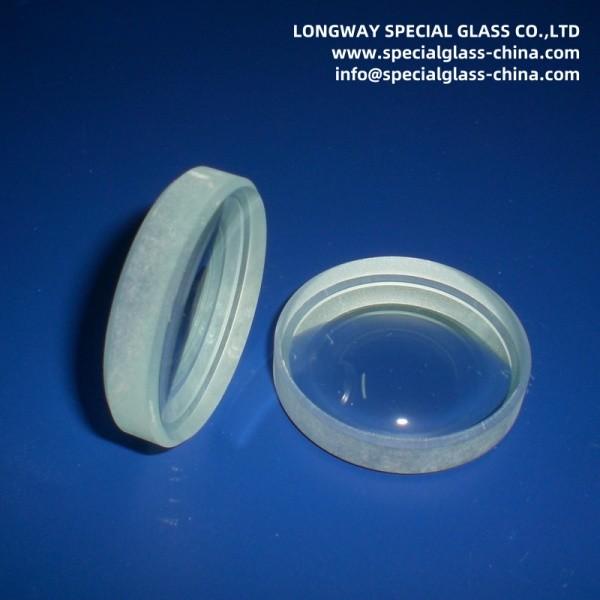 Quality OEM Optical Convex Concave Glass Flipper Lens For Ophthalmology Treatment‌ for sale