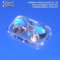 China OEM Optical Borosilicate Glass Led Diffusing Lens For Led Light Lens for sale