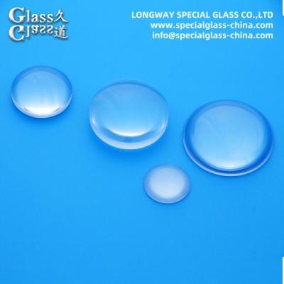 China Lente de vidrio óptico de monitor / telescopio Lente de vidrio esférica clara OEM disponible en venta