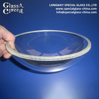 China Lente de cúpula óptica de sílica fundida N-Bk7 personalizada para fotografia subaquática à venda