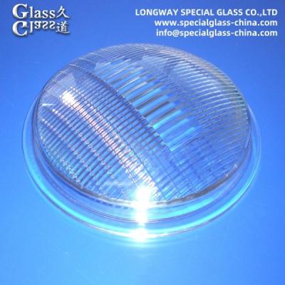 China Durable Molded Borosilicate Light Cover For Underwater Lamp for sale