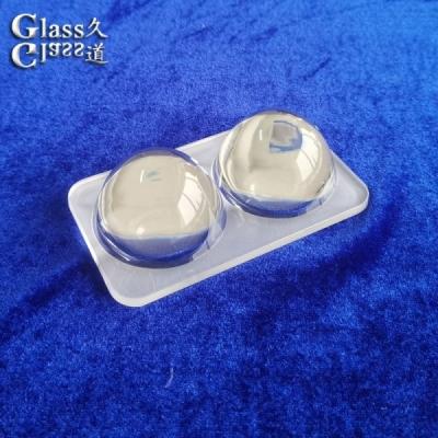 중국 고온 내성 산업용 LED 조명 보로실리케이트 유리 LED 렌즈 판매용