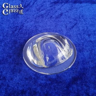 China Duurzame ultrahelder borosilicaatglaslenzen voor tunnelverlichting Te koop