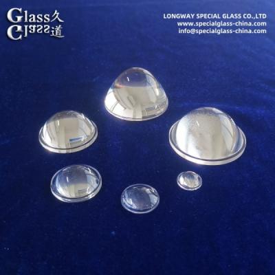 China High Precision Borosilicate Glass Aspheric Lens for Indoor LED Lighting for sale