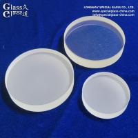 China Optical Grade Borosilicate Glass Discs with High Transparency for sale