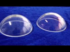 Transparante optische koepellens voor beveiligingscamera / microscoop / telescoop