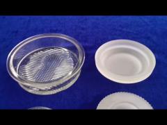 Gepersonaliseerde lineaire platglaslenzen van borosilicaatglas 3.3 Gelast beschikbaar