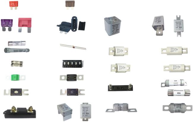 Il fusibile veloce ceramico BS88 del colpo di DC1000V fonde l'alto fusibile tagliato della capacità fatto in Cina