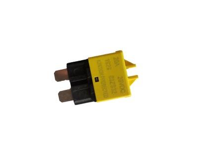 Cina Fusibile Resettable di nylon della lama dell'interruttore, 28VDC Mini Blade Fuse Resettable in vendita
