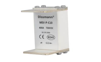 Cina fusibile del sistema di immagazzinamento dell'energia di CC 750V per l'invertitore DC10KA che tagliato capacità in vendita