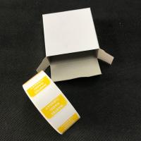China Customized Labels with Accept Perforation for Paper Material Type for sale