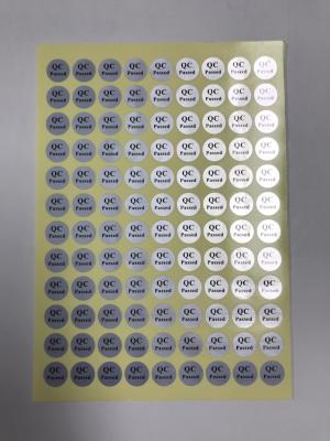 China Custom Die Cut Offset Printed Paper Labels Matte Lamination Accept Perforation Versatile Application for sale