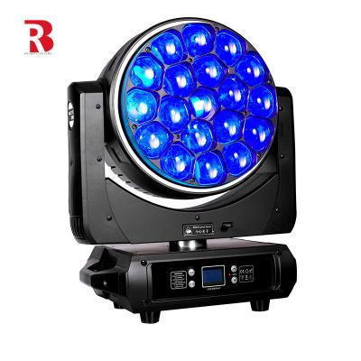 China 100V 240V Bee's Eye 19*40W DMX RGBW 4in1 Mini LED Spot Bewegtes Kopflicht DMX zu verkaufen