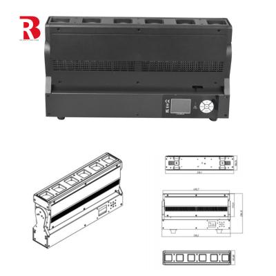 Cina ZOOM RGBW Laser Beam Bar - Fabbrica di illuminazione in vendita