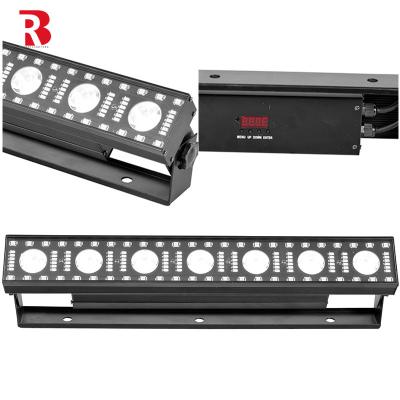 Cina DMX512 LED 63 Flash bianco positivo+48 SMD5050+3-in-1 Matrix Stage City Lights in vendita