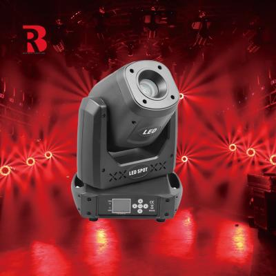 Cina 6 Gobos+opem LED Mini Spot Moving Head Light per spettacoli di intrattenimento Disco in vendita