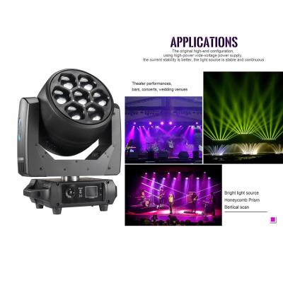 China ZOOM Rotation LED Moving Head Beeye Beam 7pcs 40W 4in1 DJ Light For Stage Show for sale