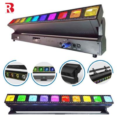 Cina IP20 RGBW installazione rapida e facile movimento del fascio di testa luce laser per eventi in vendita