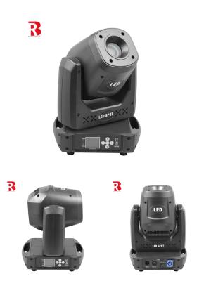 Cina 8000K DMX512 Moving Head 100W LED Spot Beam Stage Light Per Teatro E Studio in vendita